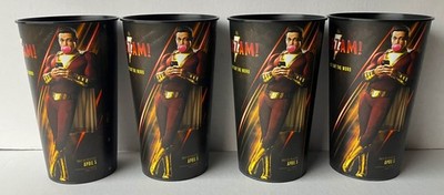 DC Shazam 2019 Movie Theater Exclusive Four 44 oz. Cups | eBay