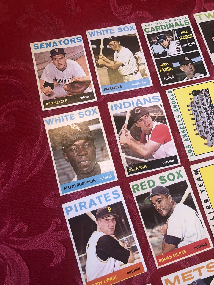 1964 Vintage Topps Baseball Cards Set 52 NICE Trading Cards | eBay