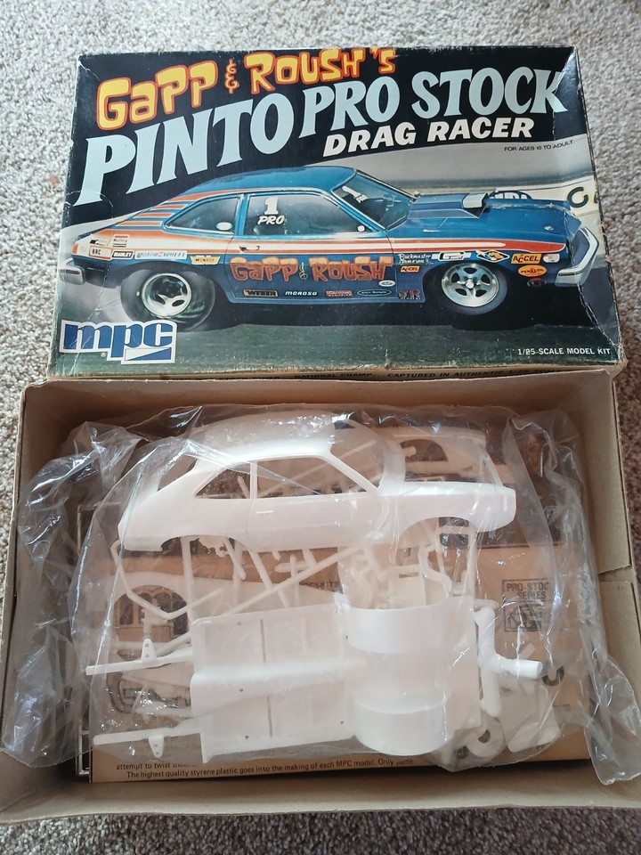 Mpc Gapp And Roush Pinto Pro Stock Drag Racer Model Kit | eBay