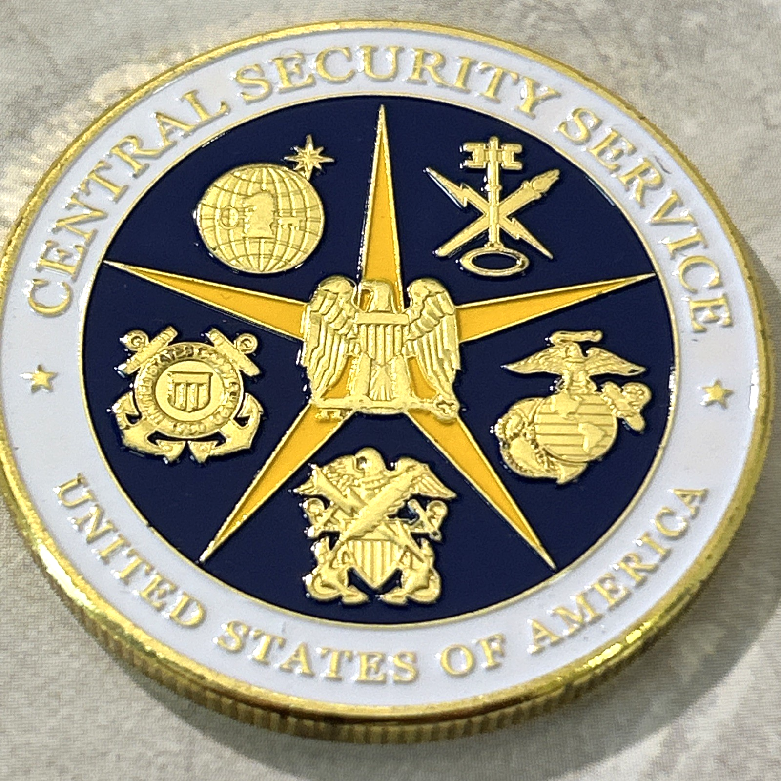 United States Central Security Service (CSS) Challenge Coin Brand New ...