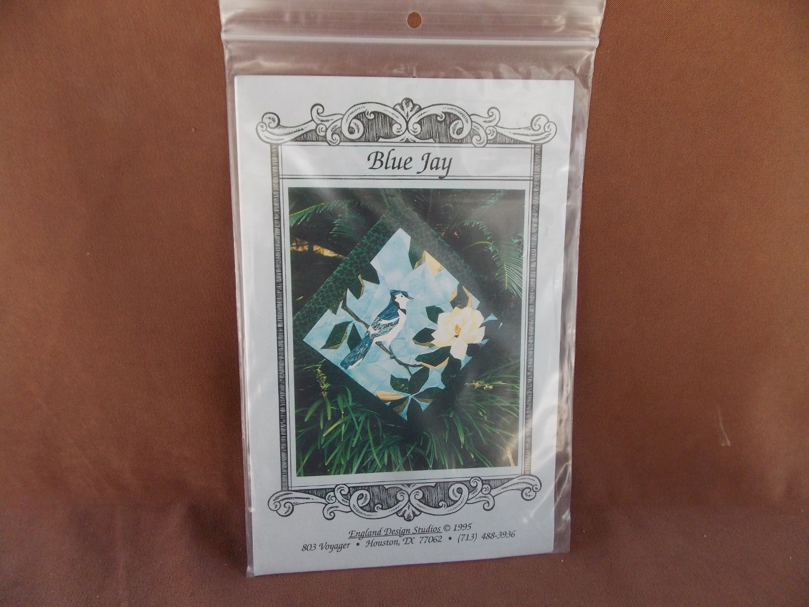 Blue Jay Quilt Pattern England Design Studios NIP | eBay