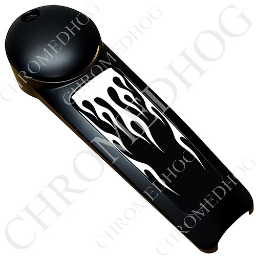 Epoxy Top - Gas Tank Dash Insert for 08-18 Harley Touring - White Flame ...