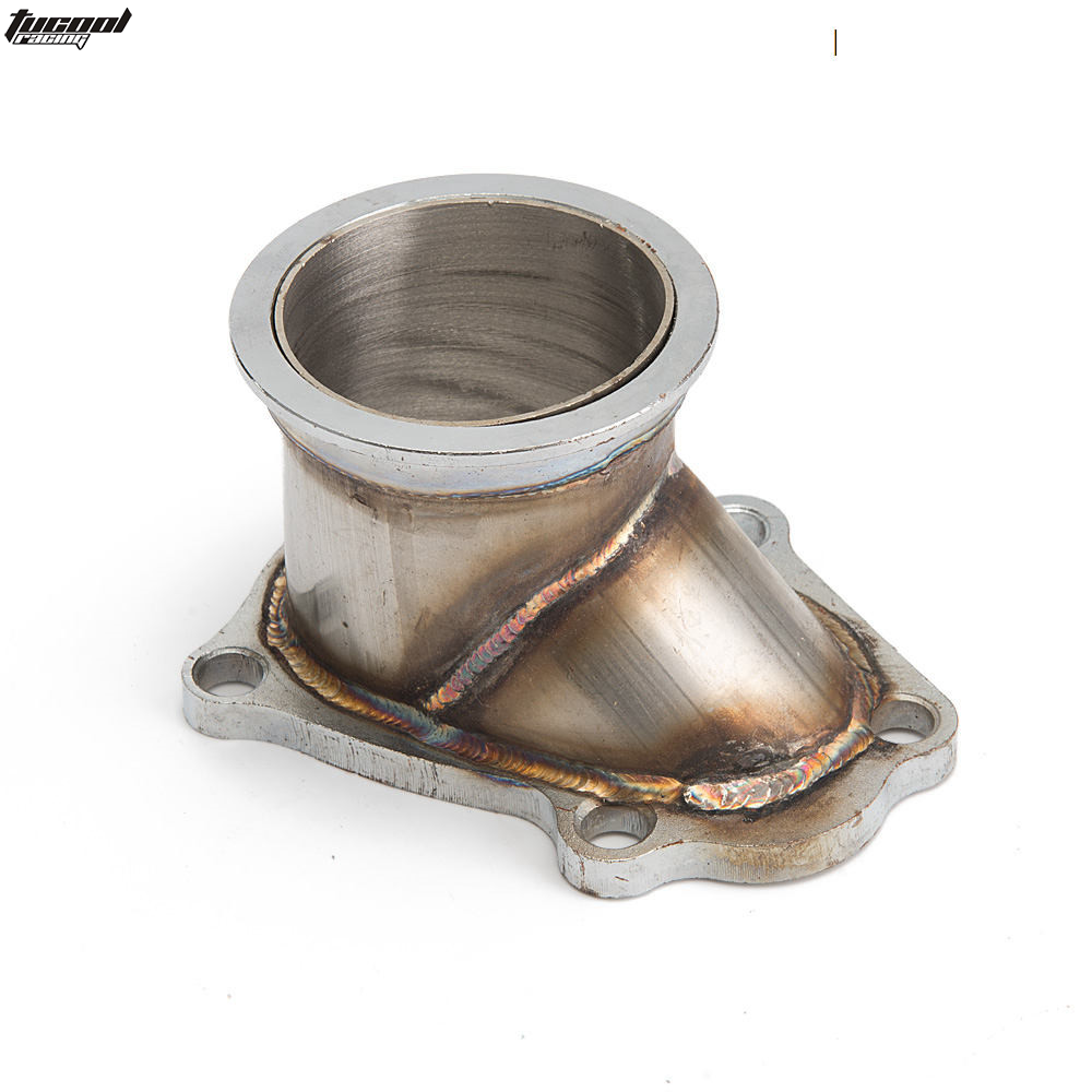 TD04 TD05 5 Bolt Turbo Downpipe Flange To 3" V-Band Conversion Adaptor ...