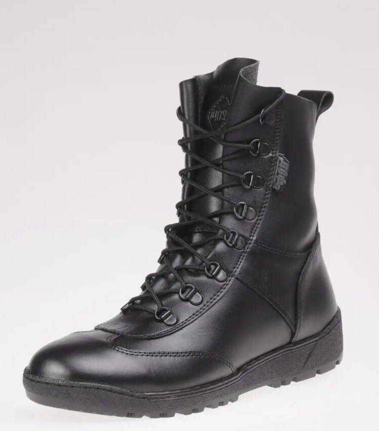 Russian Army Military Tactical Boots Kobra Statutory Leather Black ...