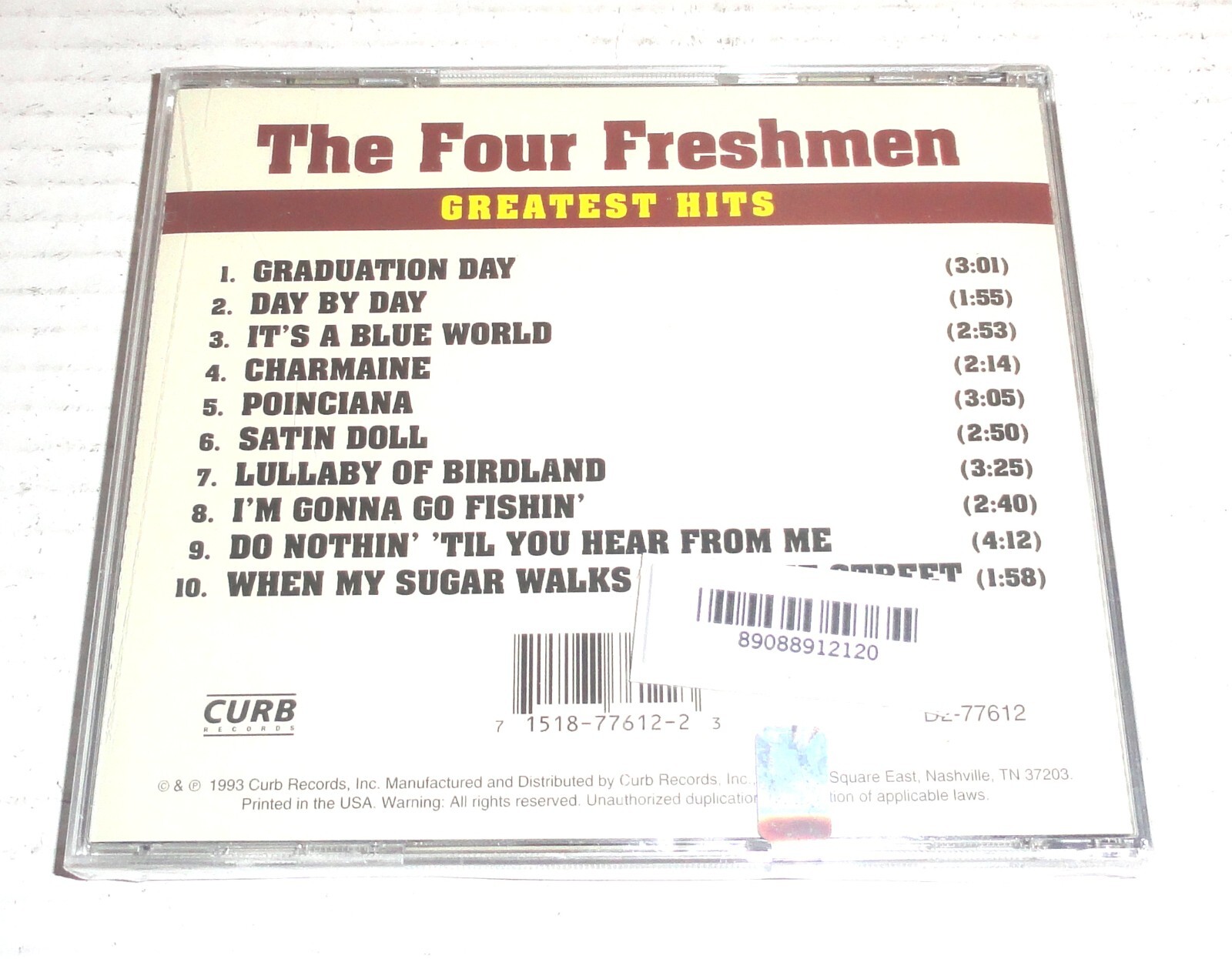 Greatest Hits by Four Freshmen (CD, 1993) for sale online | eBay