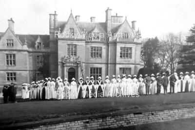 Oyh-55 WWI, Rauceby Hall, Red Cross Hospital, Sleaford, Lincolnshire ...