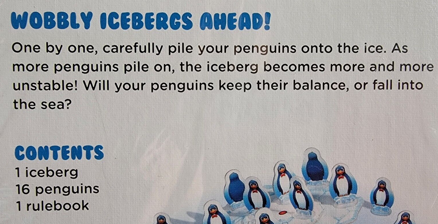 Ravensburger Penguin Pile up - Travel Game Sized Family Ages 4 Factory ...