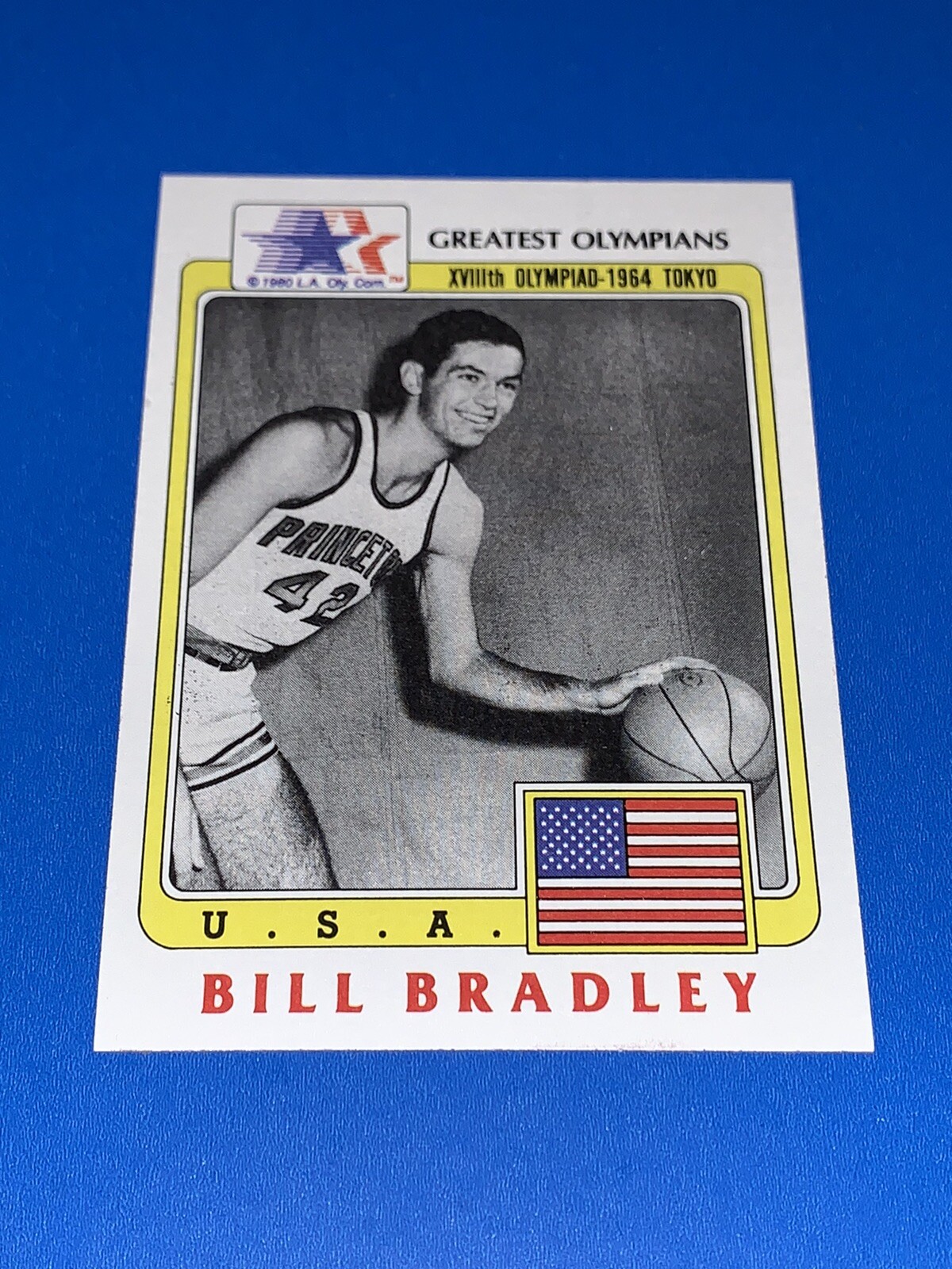 1983 Topps History’s Greatest Olympians Bill Bradley Trading Card #9 NM ...