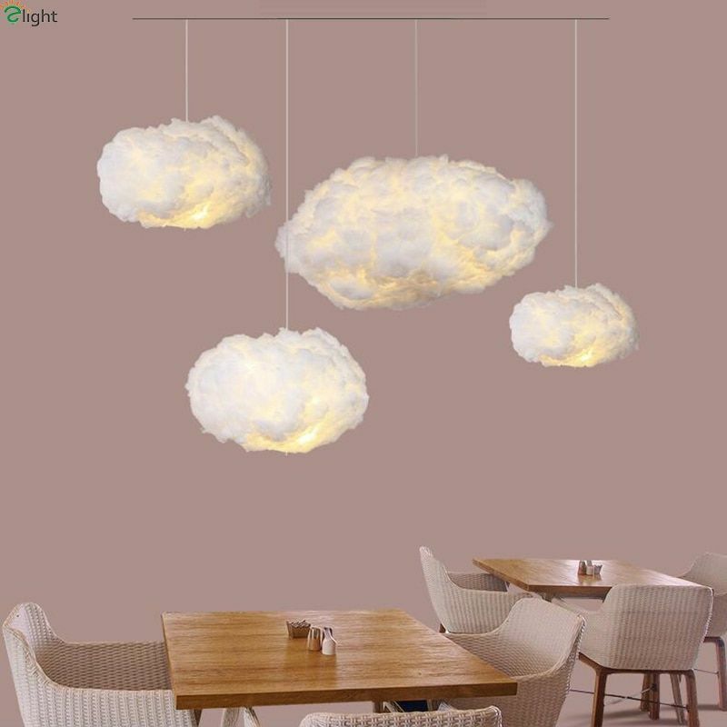 L40-100CM Chandelier Lights Fixtures Cloud Design Home Living Room ...