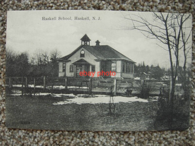 HASKELL NJ-PUBLIC SCHOOL-NEW JERSEY-W H TICE-WANAQUE-PASSAIC COUNTY | eBay