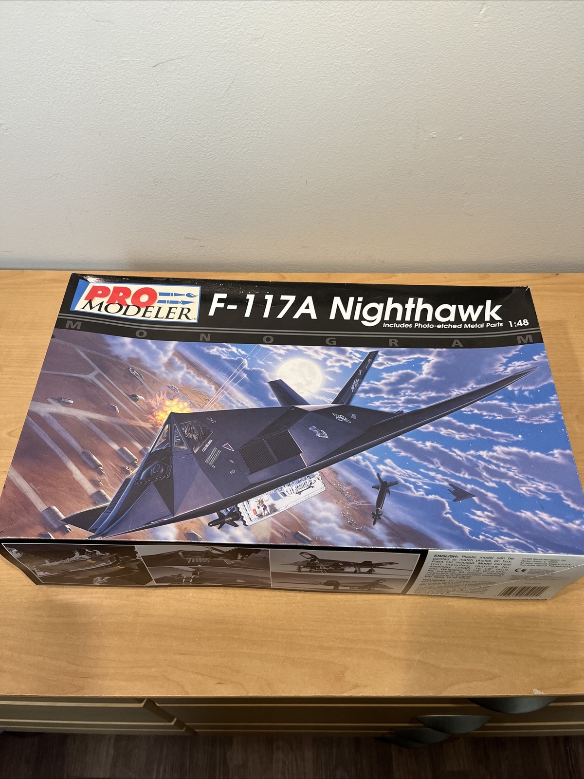 Pro Modeler 1/48 F-117A Nighthawk Model Kit 5922 NIOB 1995 + Photo ...