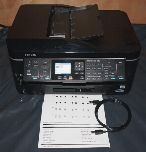 Epson WorkForce 630 All-In-One Inkjet Printer 10343877122 | eBay