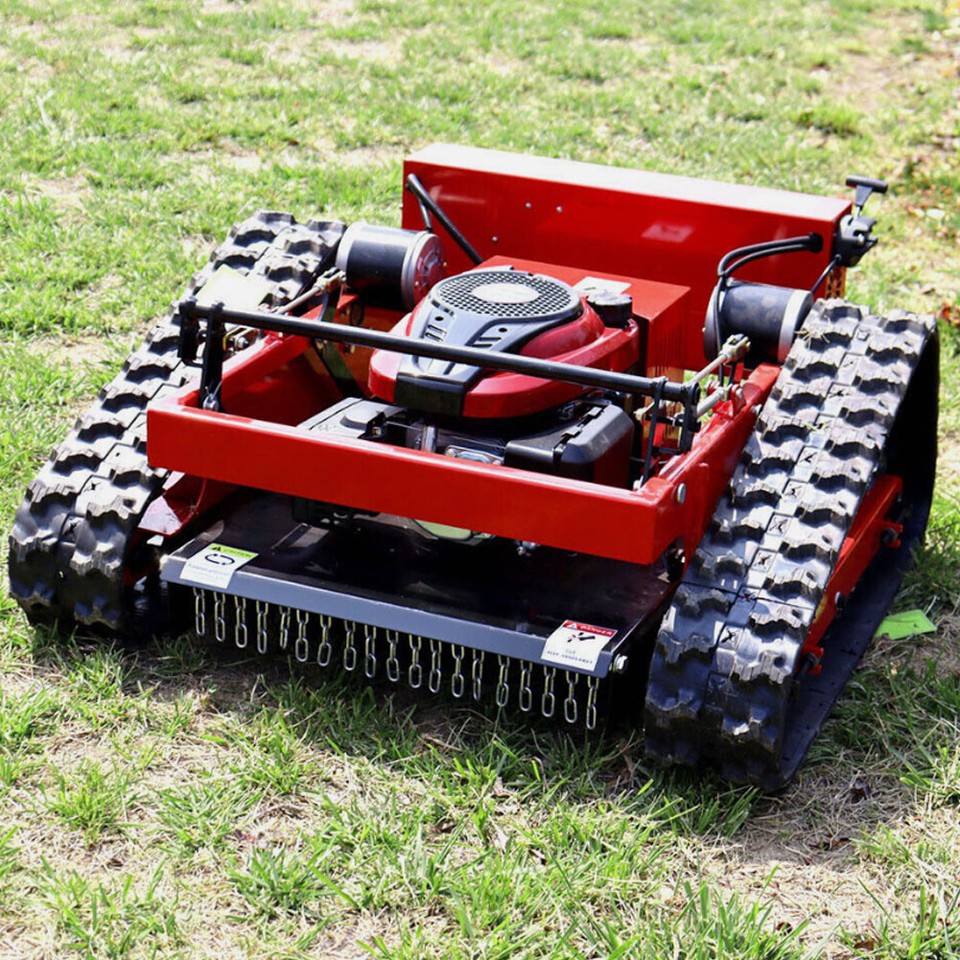 Grass Cutter Robotic Mowers Mower Crawler Tracked Radio Controlled | eBay