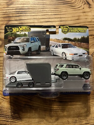 Hot Wheels Team Transport - '18 Toyota 4Runner & '89 Toyota Supra #72 ...