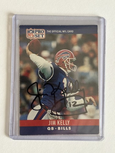 1990 Pro Set - #40 Jim Kelly AUTO | eBay