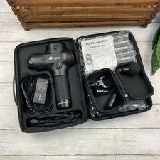 Flex Fitness Percussion Muscle Massager w/5 Attachments and Case 8183 ...