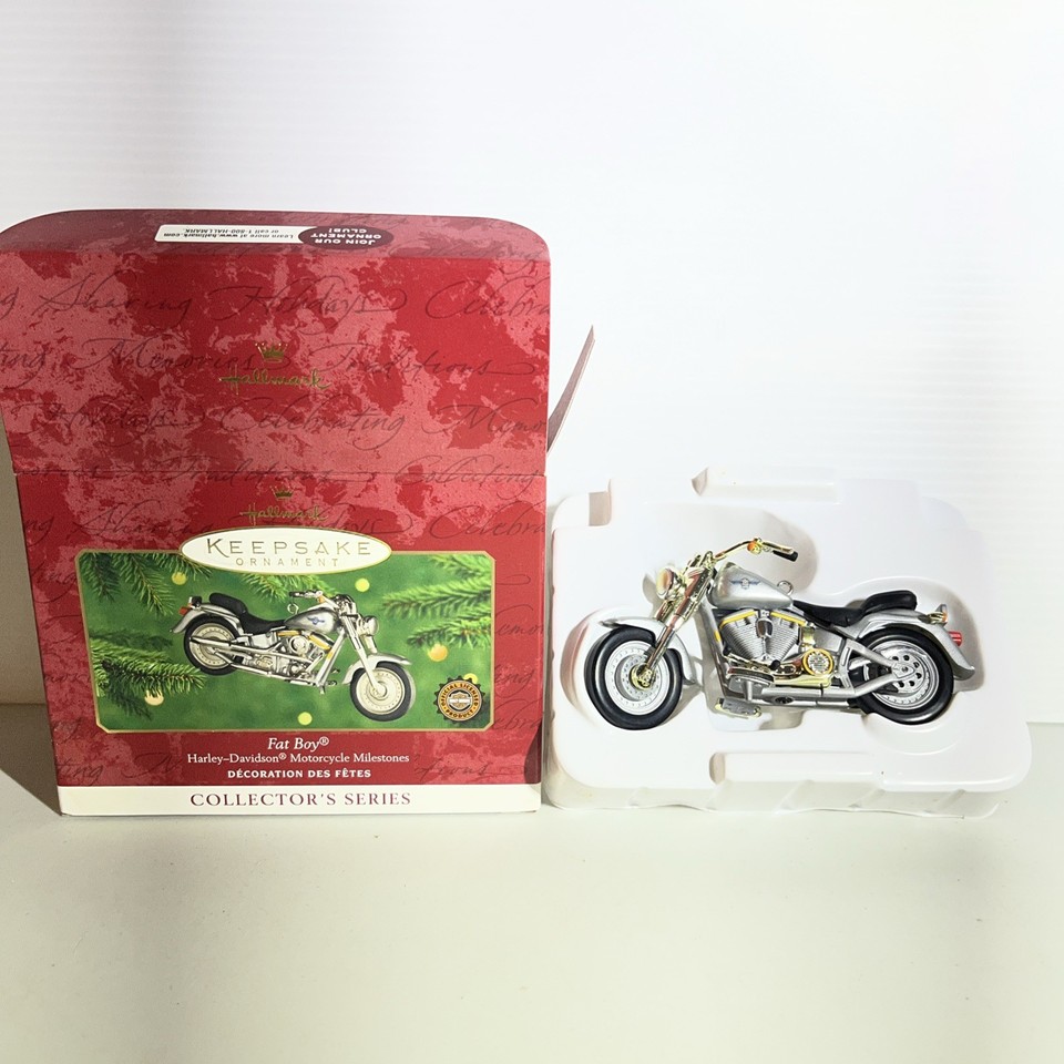 2000 Hallmark Keepsake Ornament Harley-Davidson Motorcycle Milestone ...