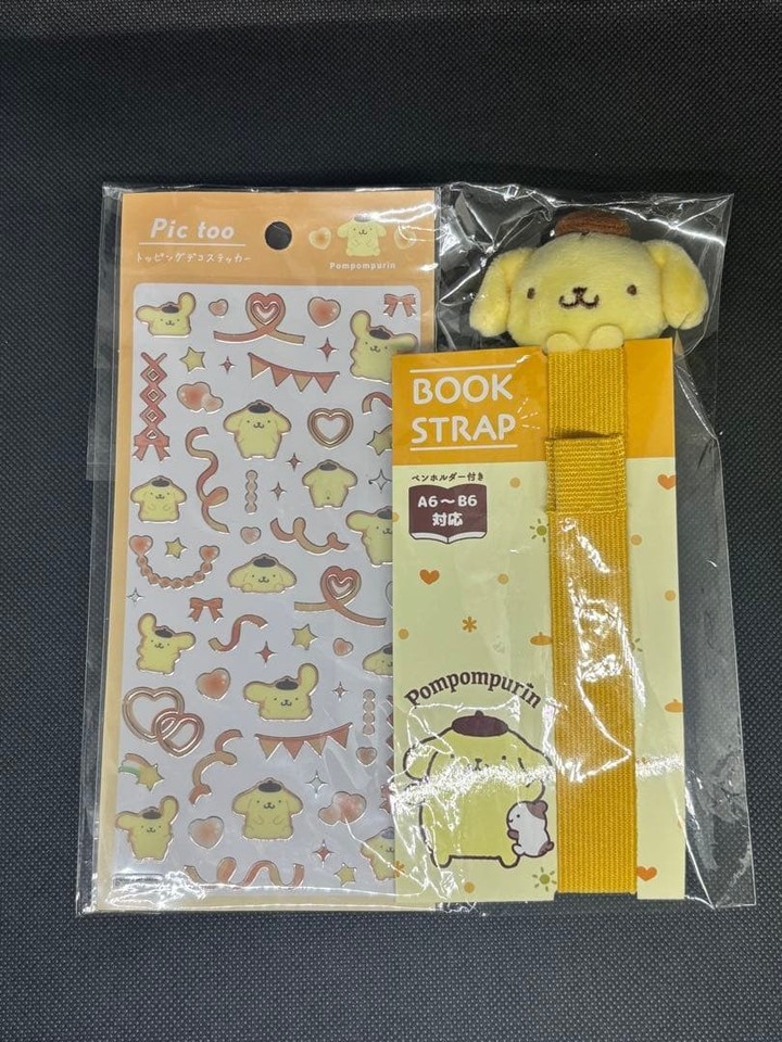 Sanrio [Cinnamon roll/Pompompurin] Stickers, memo pads, book straps | eBay