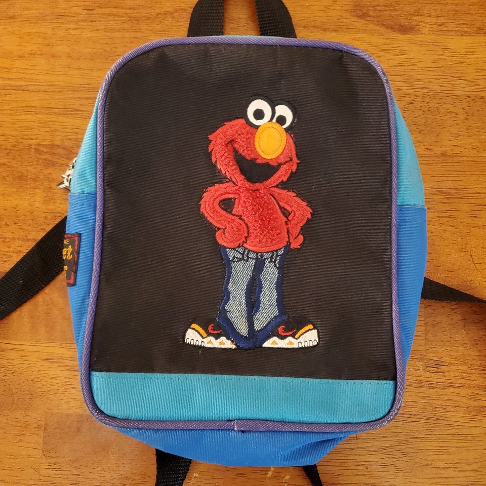 Sesame Street Wear Elmo Mini Backpack Urban Hip Hop Vintage Y2K VERY ...