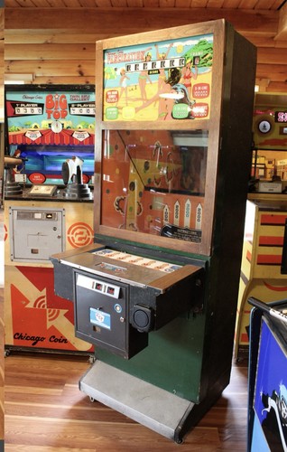 * R A R E * 1970 Chicago Coin Fascination EM Arcade Machine | eBay UK