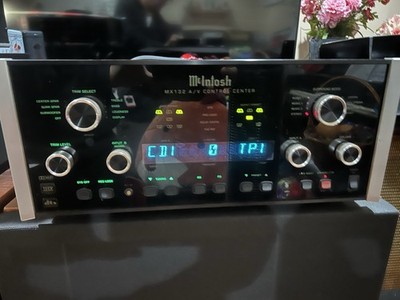 McIntosh MX132 A/V CONTROL CENTER PREAMPLIFIER WORKS W/ Remote Control ...