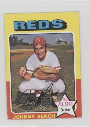 1975 Topps Mini Johnny Bench #260 HOF | eBay