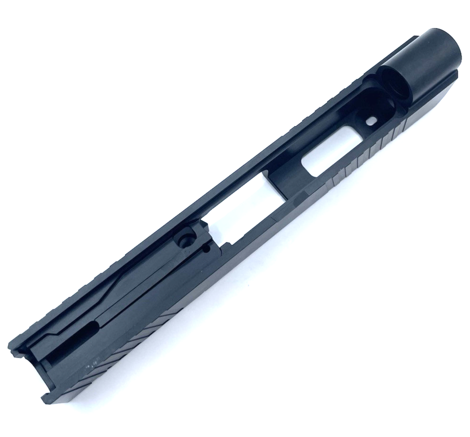 High Table Armory DOUBLE PORTED BLACK SLIDE for Glock 43 43X USE YOUR ...