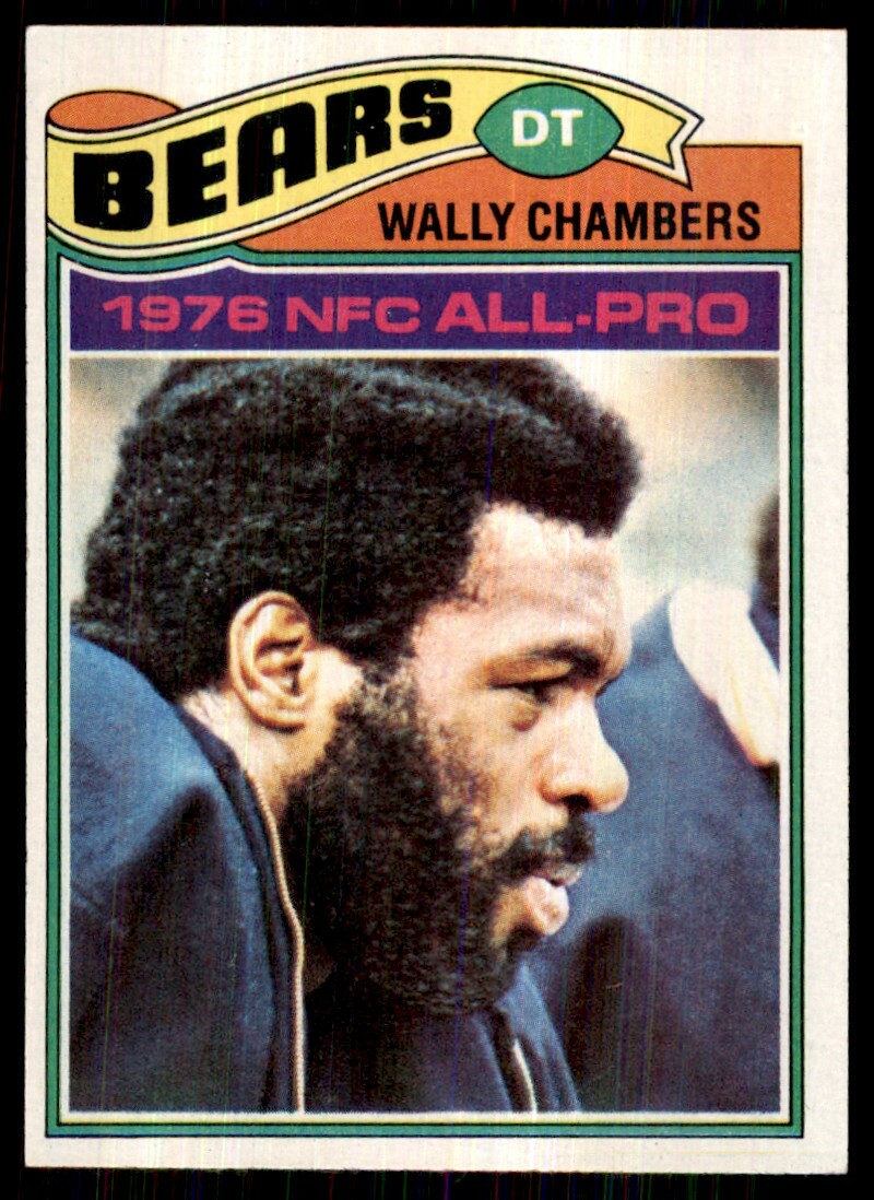 1977 Topps Wally Chambers NM or Better Chicago Bears #20 | eBay