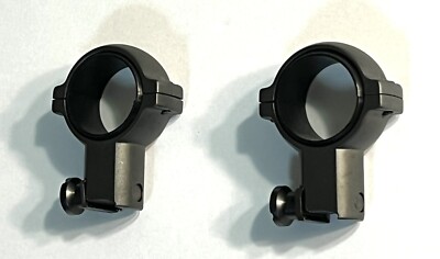 NEW! Burris Signature Pair Rings High 1" 22 Rimfire/Airgun Matte Black ...