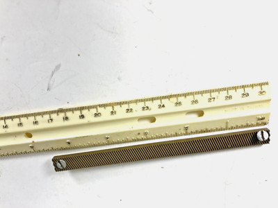 American Optical Microscope stand 5.5" long Brass rack, gear | eBay