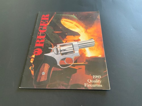 1989 Ruger Sporting Firearms Catalog ~ Rifles,Shotguns,Pistols ...