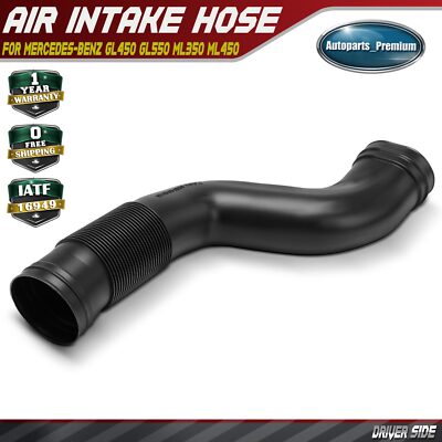 Left Side Air Intake Hose for Mercedes-Benz GL450 GL550 ML350 ML450 ...