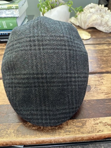 Epoch Men's Plaid Wool Flat Ivy Cap. Olive. Size XL | eBay