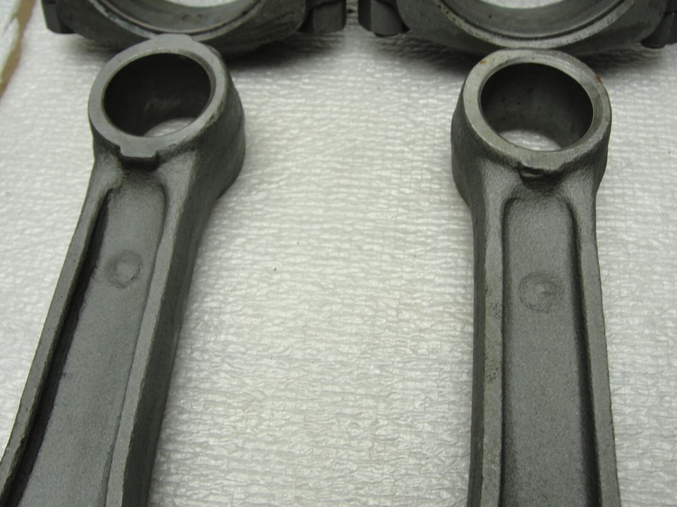 (8) GM BBC Big Block Chevy 3/8" Dimple Connecting Rods Press Fit 427 ...