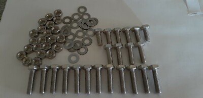Land Rover defender 90 110 , Mud Flap BOLTS Front Rear STAINLESS screws ...