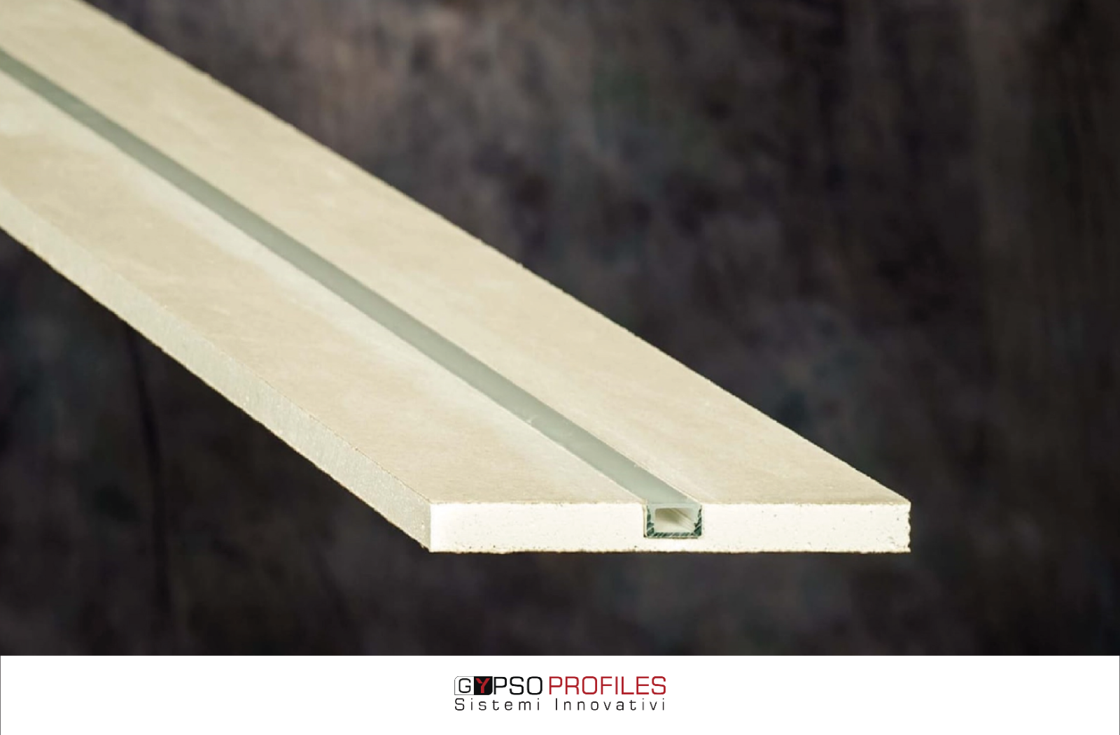 Pannello in cartongesso con porta Led e dissipatore per tagli luci ...