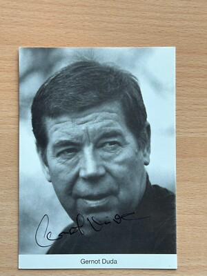 Gernot Duda Autogrammkarte original signiert #8372 | eBay.de