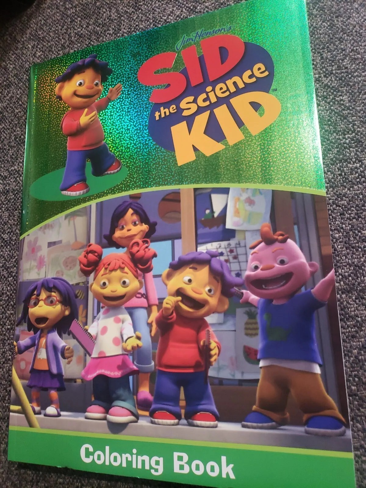 Jim Henson's Sid The Science Kid Coloring Book | eBay