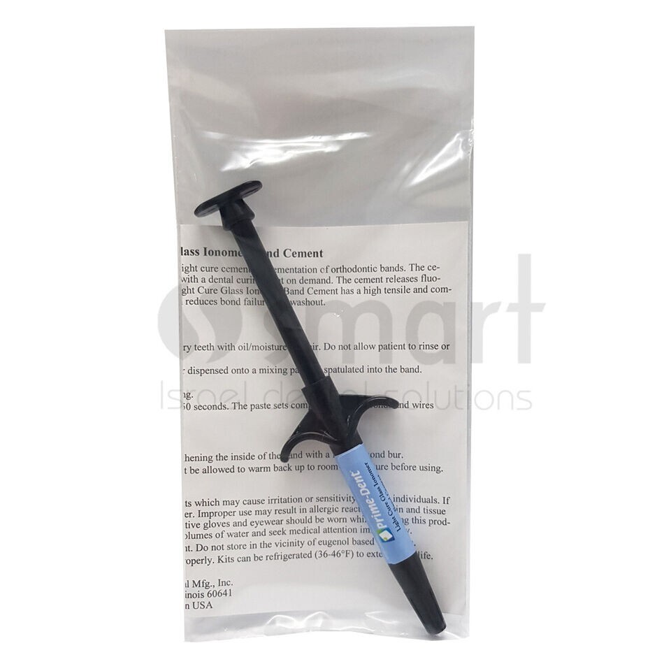 Dental Light Cure Band Cement Blue 5 gm Prime Dent USA | eBay