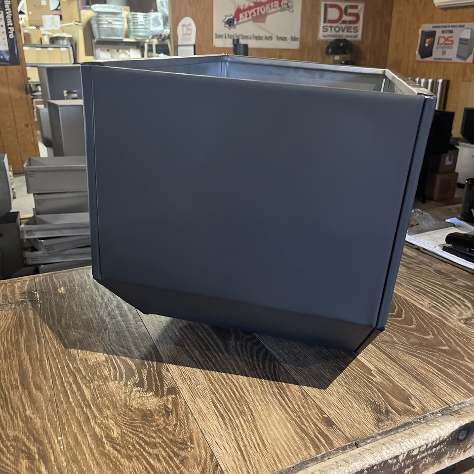 Keystoker 90/105 coal stove hopper- stainless steel painted black | eBay