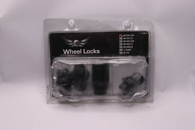 (4-Pk) Veritek Wheel Locks Mag Washer Black 12mm x 1.25 | eBay