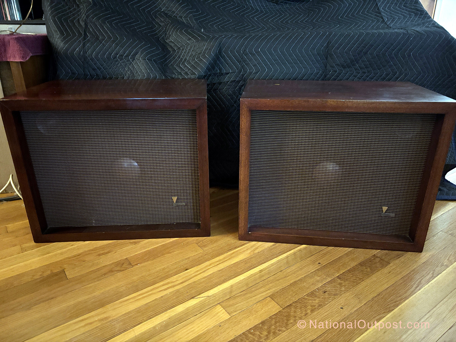 Vintage pair JBL C38 8 Ohm Speakers w/ D130 woofer, 075 tweeter, N2600 ...