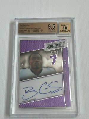 2014 Press Pass Showbound BRANDIN COOKS On Card Autograph BGS 10 AUTO ...