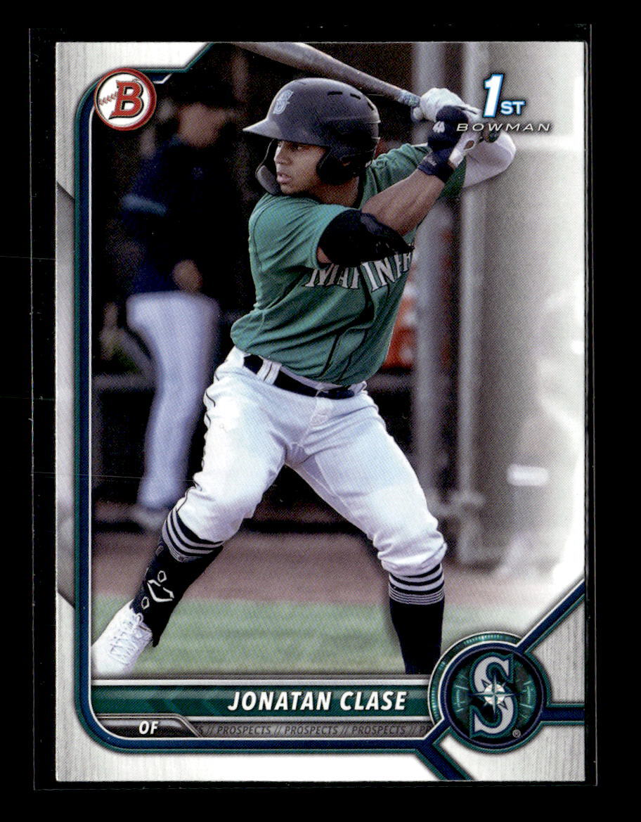 2022 Bowman Paper Jonatan Clase Seattle Mariners 1st #BP-118 5 Card Lot ...