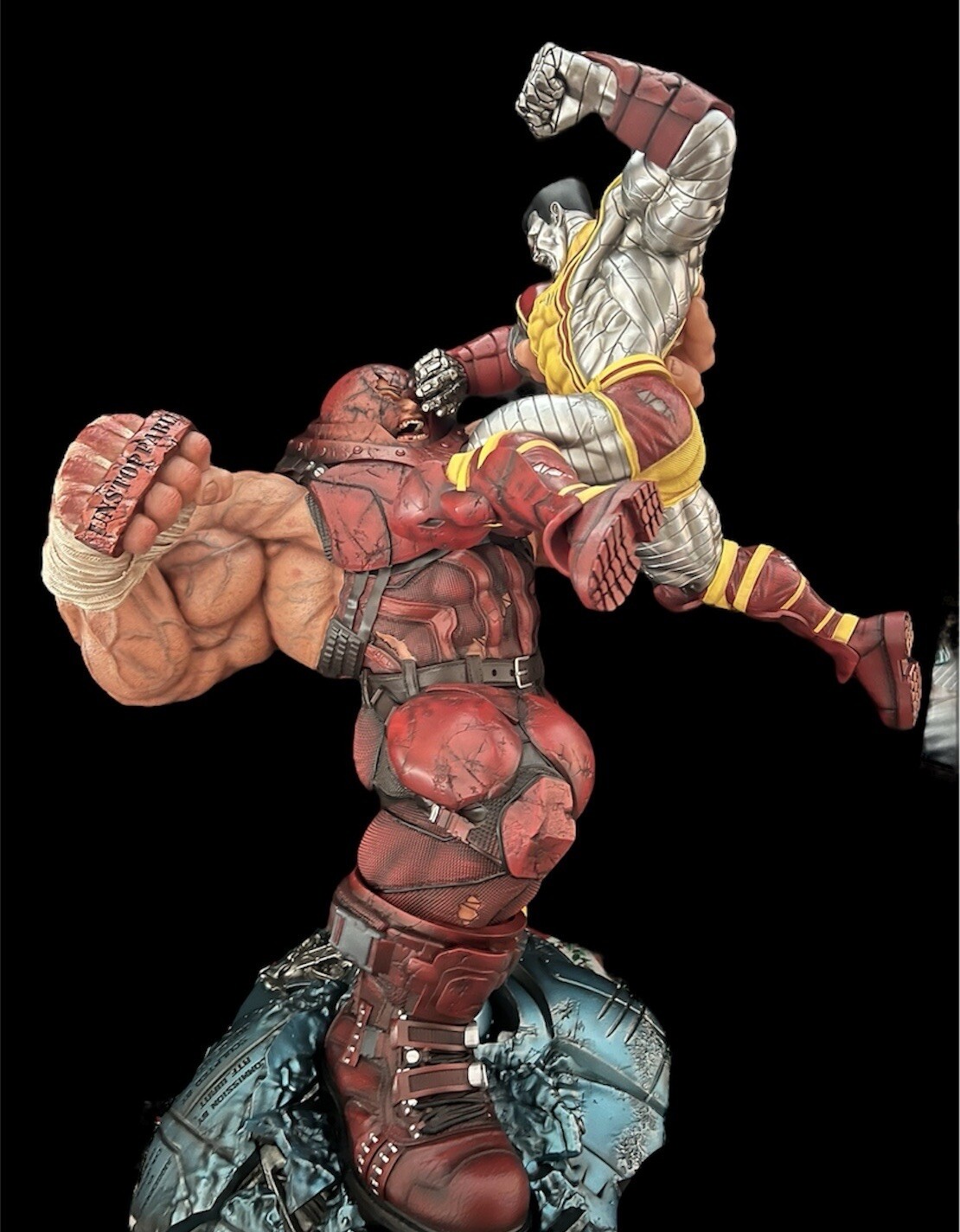 Really Rare Juggernaut Vs Colossus Custom Statue Marvel X-Men 97 | eBay