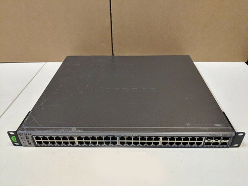 NETGEAR GSM7352S v2 ProSafe 48Ports Gigabit+ 2PORT 10G SFP | eBay