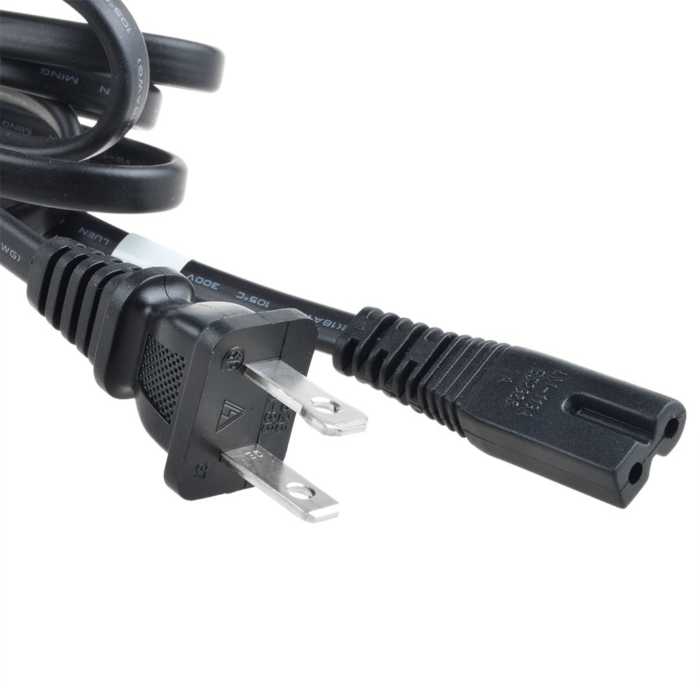 6ft AC Power Cord Cable for Sylvania 6309CCB 6309CCC 6615VD Polarized ...