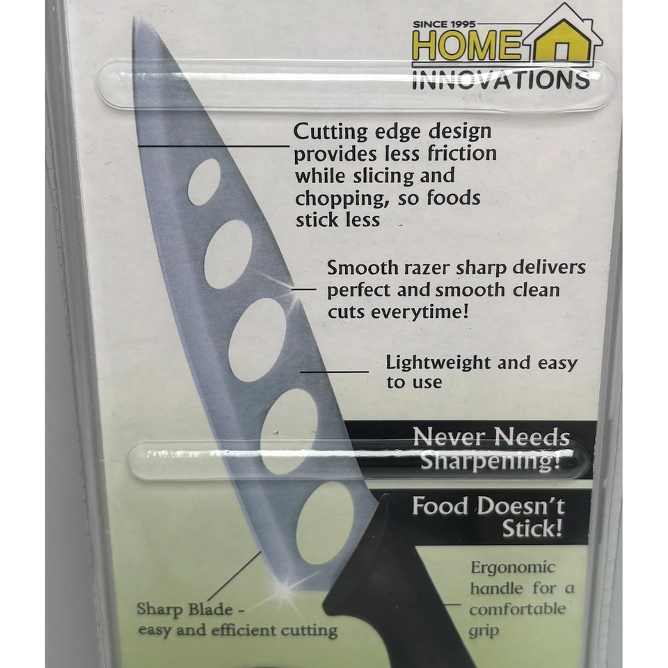 2x Copper Forever Sharp Knife Never Need Sharpening Non-Stick Kitchen ...