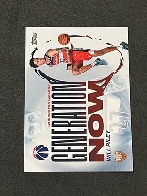 2025-26 Topps Basketball Will Riley Generation Now Rookie #GN-21 ...