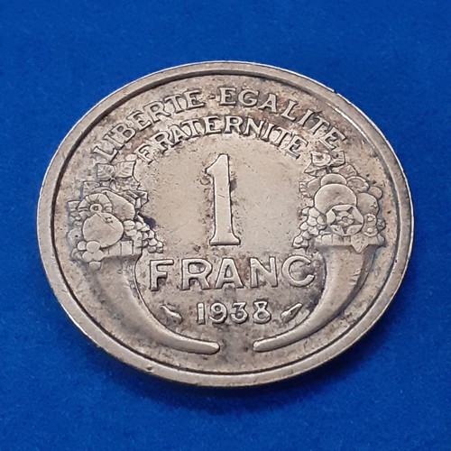 Pièce de 1 Franc MORLON année 1938 en cupro-aluminium qualité TTB | eBay